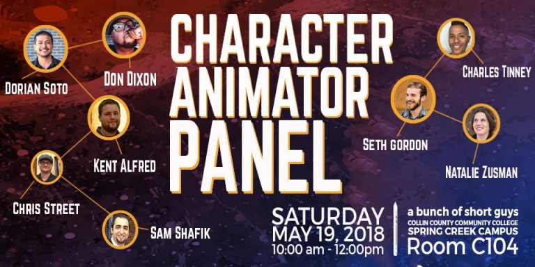 May 2018 – Animation Panel | A Bunch of Short Guys